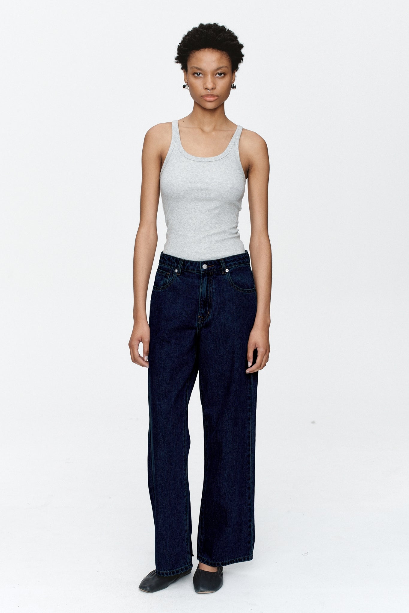 WIDE LEG JEAN - INDIGO | Marle